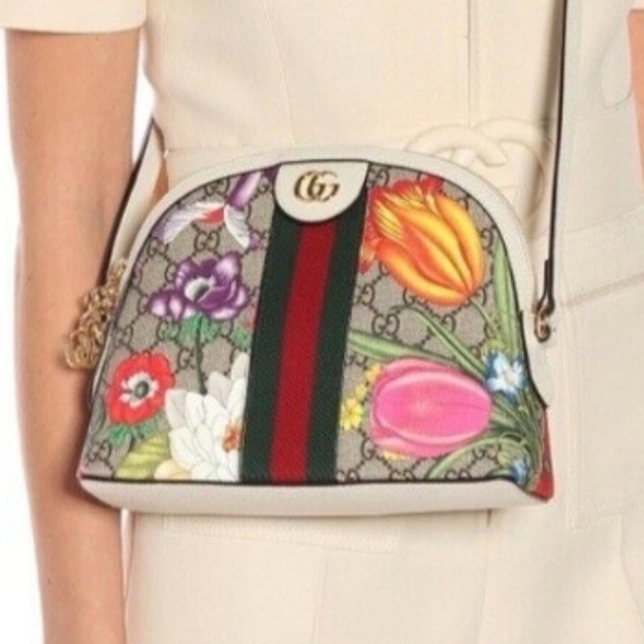 Gucci | Bags | Gucci Ladies Ophidia Gg Flora Shoulder Bag | Poshmark
